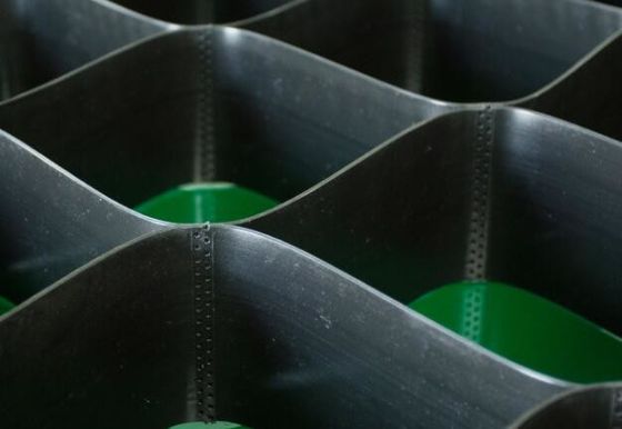 Smooth Grass Driveway Stabilization Grid Geocell For Retaining Wall