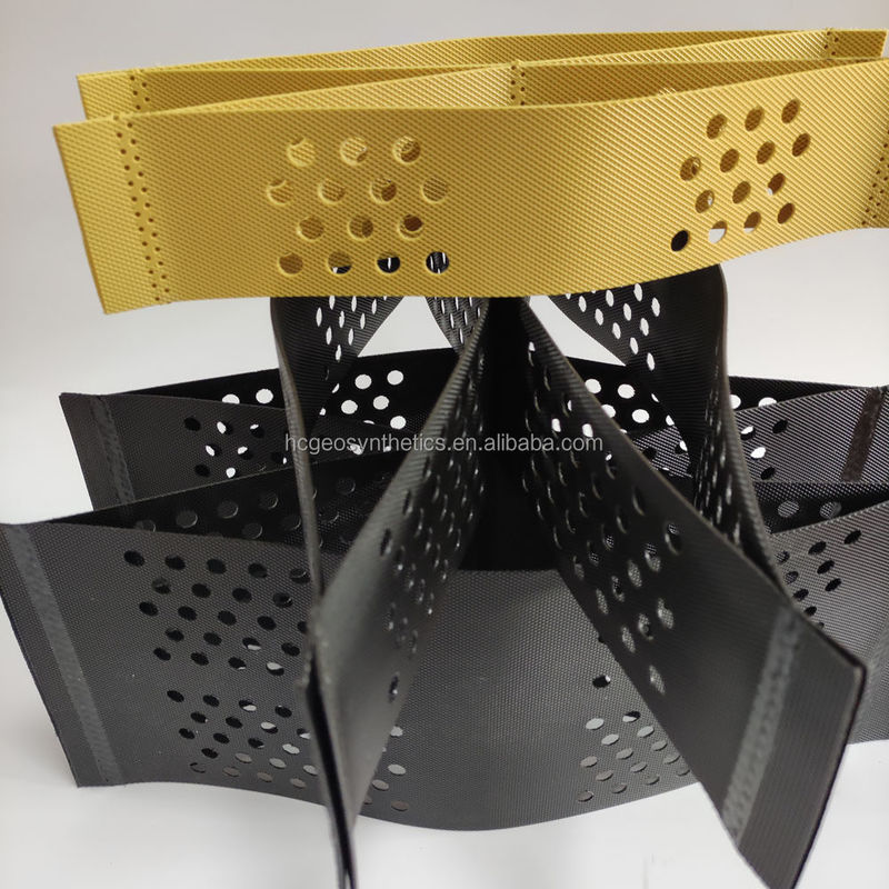 HDPE Geocell For Road Construction Black Ground Grid Geo Cell For Slope ...