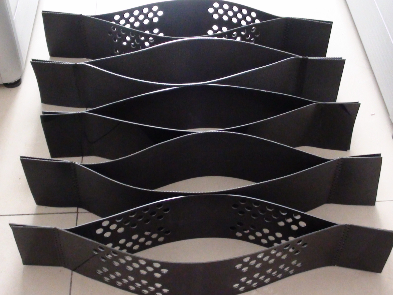 Textured HDPE Cellweb Root Protection System Geocell Grid For Road ...