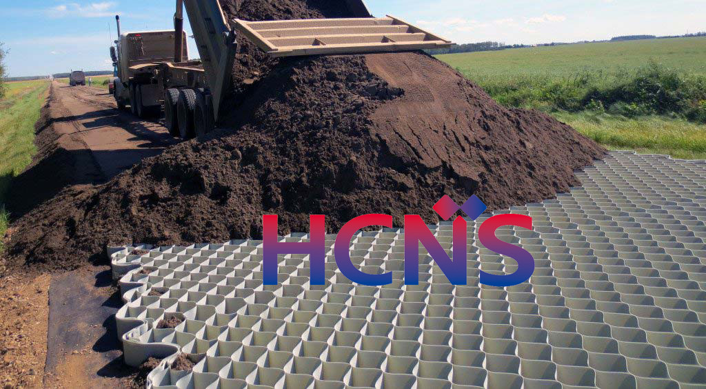 Road Stabilization HDPE Geo Cell Mat Geocellular Confinement Systems ODM