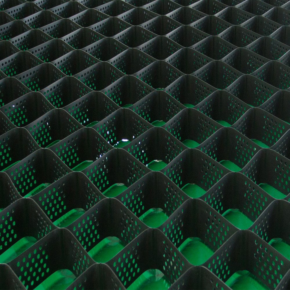 Ground Grid Stabilizer HDPE Geocell Grids Ground Stabilization Grid 445mm
